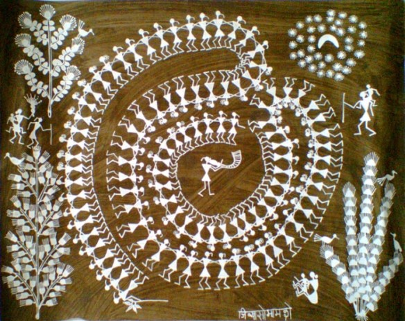 Sun Dance of the Native Spirits of Plains Indians and Warli People of ...