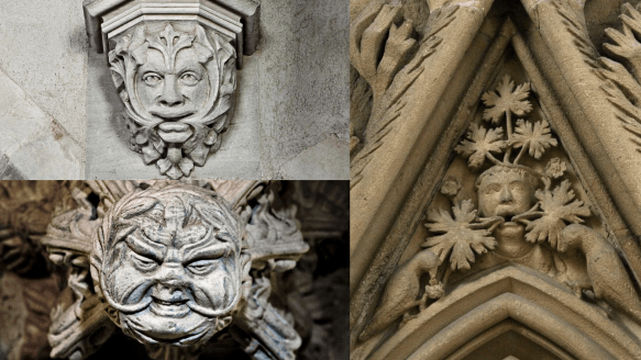 Green Man, the Legend of the Rood and the Grail | Path to the Maypole ...